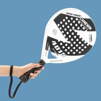 China Custom Tennis Carbon Fiber Padel Racket PVC Material Exercise Recovery for sale