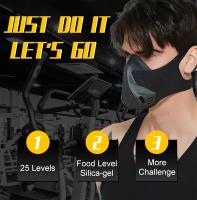 China High Altitude Gym Fitness Sports Running Training Workout Mask 25 levels customize Logo for sale
