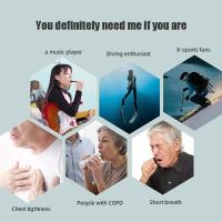 China 2th Generation Breath trainer Device Lung Breath Trainer Breath Max For Recovery Training Increase Lung C for sale