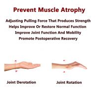 China Adjustable  Internal(Stretching) and External(Extension) Rotation Manual Elbow Joint Rehabilitation Device with Static Draft for sale