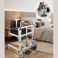 China Adjustable Home Swivel Transfer Electric Patient Lift Chair 290lbs Elderly Shower for sale