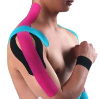 China Kinesiology Tape for Physical Therapy Athletes Shoulder Back Muscles Joints Sports Tape Waterproof  Breathable Latex Free 5m*5cm for sale