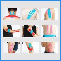 China Kinesiology Tape for Physical Therapy Athletes Shoulder Back Muscles Joints Sports Tape Waterproof  Breathable Latex Free 5m*5cm for sale