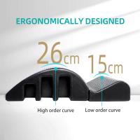 China Black Spine Rehabilitation Device Pilates Corrector Step Core Strengthening Stretching for sale
