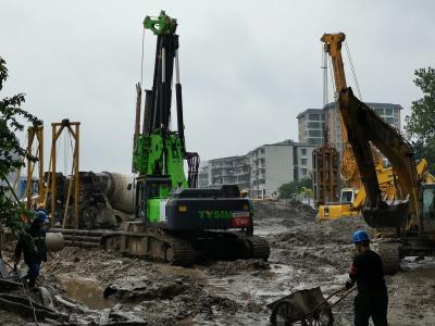 China Used Piling Rig Machine with 66 Kpa Ground Pressure, 30 Meters Pile Length, and Closed Loop Hydraulic System for Foundation Construction for sale