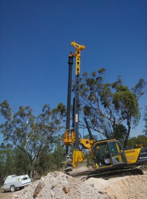 China Max. drilling depth 28m(4 node)/22m(3 node) Well Hydraulic Rotary Boring Piling Rig Machine With 8~30 Rpm Rotation Speed for sale