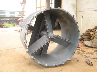 China Drilling Augers Buckets Foundation Drilling Tools Three Wing Core Barrel for Rock Drilling Equipment for sale