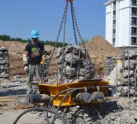 China Concrete Hydraulic Pile Breaker For Round Pile Foundation Equipment 280KN Rod Pressure for sale