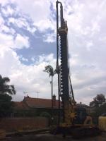 China KR125M CFA Hydraulic Rotary Piling Rig Machine With 60 KN Pull 60 M/Min Speed Auxiliary Winch Line  Max. Diameter 700 Mm for sale