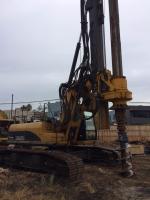 China Hydraulic Rotary Pile Driving Rig For Bored Pile Foundation 43M Depth 1.3M Dia KR125C High Stability Low Cost for sale