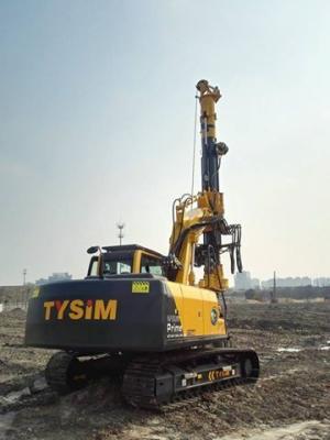 China Rotary Bored Pile Drilling 31.5MPa Max Operating Pressure Max. drilling diameter 1200 mm Max. drilling depth 16 m for sale