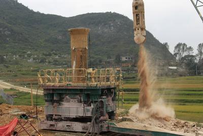 China Casing Rotator Earthmoving Construction Equipment Rental With 0.6 / 1.0 / 1.8 rpm Rotary Speed for sale