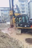 China Piledriver Construction Hydraulic Piling Machine , 24m Pile Driver Equipment Foundation KR60C for sale