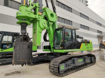 China Short Mast Hydraulic Piling Rig Rotary Ground Drilling Pull 160 Kn. for sale