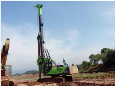 China Excavator Water Well Drill Foundation Drilling Rock Auger KR150A 1300mm Hydraulic Piling Rig for sale