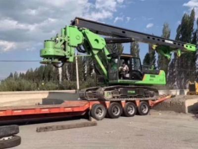 China Short Mast Rotary Drilling Rig Hand Auger Tools Rest Assured Safe KR220C 2000 Mm. for sale