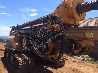 China Torque 125kN.m KR125C  Drilling Dia1300mm Bored Pile Drilling Machine CAT 320D Excavator Chassis for sale