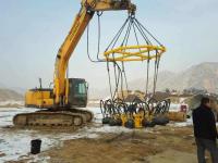 China High Efficiency Hydraulic Pile Breaker 18 Modules Combination Kp380 1800 Mm for sale