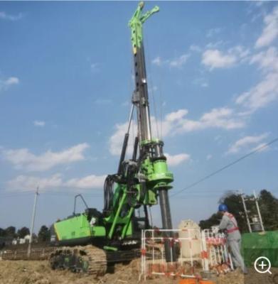 China Horizontal Hydraulic Piling Rig Low Headroom Drilling KR300ES 320kN.M Height 11087 for sale