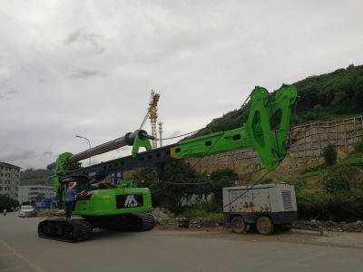 China 220kN.M Rotary Borehole Drilling Machine KR220C 66t Dril Depth 64 / 51m 35 Mpa	Rotary Piling Rig for sale