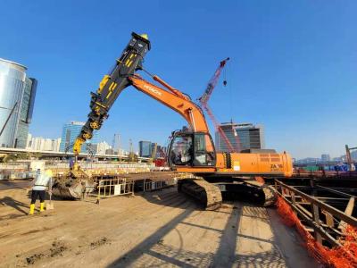 China Construction Rotary Drilling Rig Parts Clamshell Telescopic Arm Steel Structure for sale