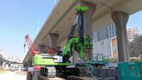 China Hydraulic Rotary Pile Drilling Machine KR285C Construction Equipment 320 Kn for sale