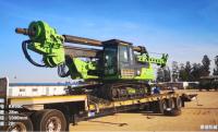 China Kr60c Hydraulic Rotary Piling Rig Machine Max Drilling Depth 24m for sale