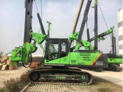 China Strong Chassis Hydraulic Piling Rig 1300mm Diameter 43/37 For Construction KR125A for sale