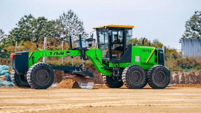 China Road Grader Land Leveller Fuel Efficiency Motor Grader Kg713 120mm 28V for sale