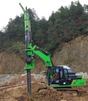 China Small Rotary Hydraulic Drilling Rig KR50 Optional Depth 10 / 16 / 20 / 24m for sale