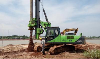 China Hydraulic Piling Rig Machine cat carriers pile drilling rig.54m 27rpm 2500mm for sale