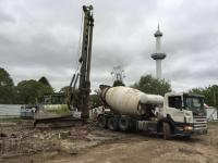 China Used Piling Rig with ISUZU AA-6HK1XQP Engine Model for Durable Construction and Max Pile Length Up To 30 Meters for sale