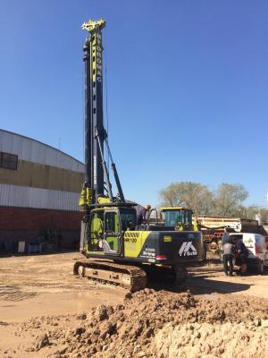 China Torque 80 kN.m KR80A Drilling depth 28m(4 node )/22m(3 node ) Piling Rig Machine With 8~30 Rpm Rotation Speed for sale