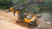 China Piling Rig Machine with 3.9MPa Pilot Pressure 94.3ton Capacity and 150 KN.m Max Torque for Drilling Foundation for sale