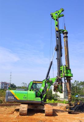 China XR220D Rotary Piling Rig with 60kN.m Max Torque, 35 MPa Operating Pressure, and 5.4 T Transport Weight for Efficient Piling for sale