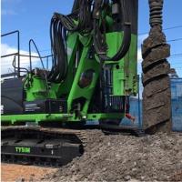 China Width 11700mm Rotary Piling Driver Rig Operating Height 3020mm Operating for sale