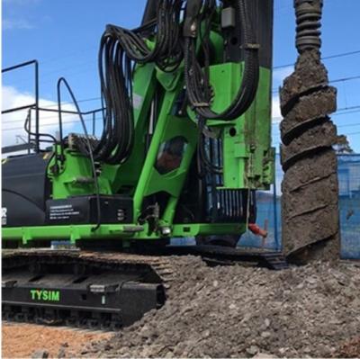 China Width 11700mm Rotary Piling Driver Rig Operating Height 3020mm Operating for sale