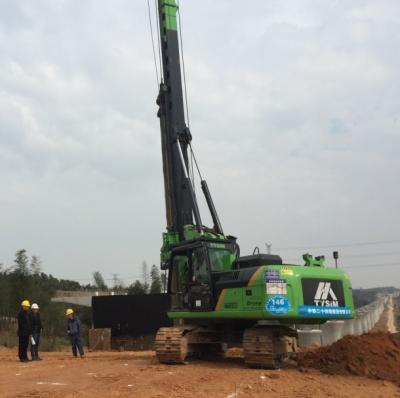 China 90kw/2200rpm Piling Rig Machine 11700mm Operating Height For Construction for sale