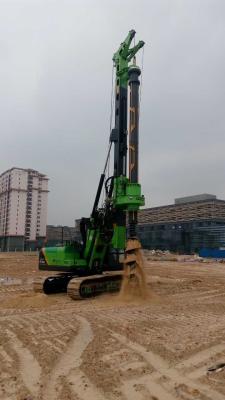 China 8-30r/Min Rotation Speed Piling Rig 3020mm Operating 100kN Crowd Cylinder Pushing Force for sale