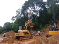 China piling rig hire Max. Depth 10m Max. Diameter 1000mm Tysim KR40A  torque 45kN.m Main winch pull force 4.5t for sale