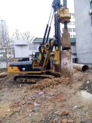 China KR90C Rotary Drilling Rig With Cat Chassis , 72 M / Min Main Winch Line Speed Max. Drilling Diameter 1000mm for sale