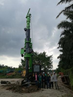 China 50 KN . M Max Torque KR50A Micro Hydraulic Piling Rig for 20m Rotary Bored Hole Pile Speed of rotation 7~40 rpm for sale