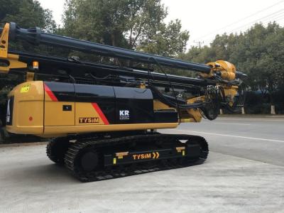 China KR90C Rotary Drilling Rig , Hydraulic Piling Rig for Foundation Construction Equipment Max. Drilling Diameter 1000mm for sale