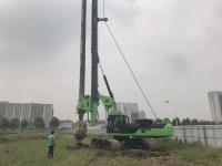 China KR280 Max Torque  280kN.M Hydraulic Piling Rig Max. Drilling Depth 80m Max. Drilling Diameter 2500mm Pile Driving Rigs for sale