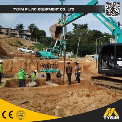 China 30MPa 280kN concrete Hydraulic Pile Breaker , cropper foundation pile machine for sale