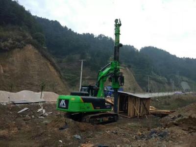 China TYSIM KR125C  Max. Drilling Diameter 1200mm Max. Drilling Depth 24m High Stability Low Cost Hydraulic Drilling Rig for sale