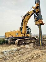China Rotary Drilling Equipment / Rotary Piling Rig Modules Type Black And Yellow Max. Drilling Diameter 1200 Mm for sale