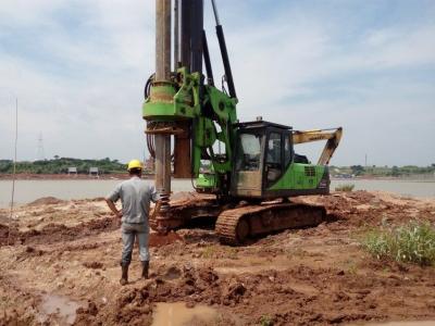 China KR150C Rotary Drilling Rig With Caterpillar Chassis Depth 52 M diameter 1500 mm torque 50 kN.m for sale
