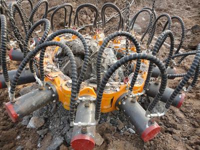 China Engineering Construction Hydraulic Pile Breaker Machine 600 ~ 1800mm diameter for sale