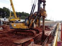 China Large Hydraulic Piling Rig Machinery Max Torque 80kNm KR80A Max. Drilling Diameter 1000mm Max. Drilling Depth 28m for sale